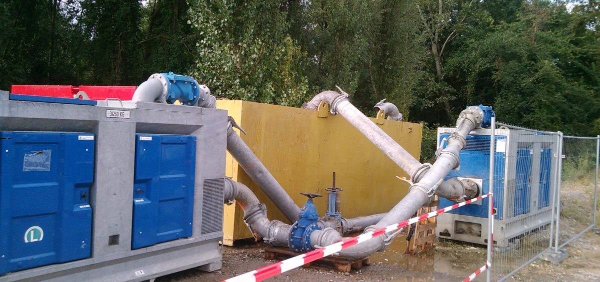 Rinçage de tuyauterie - Solutions de Pompage