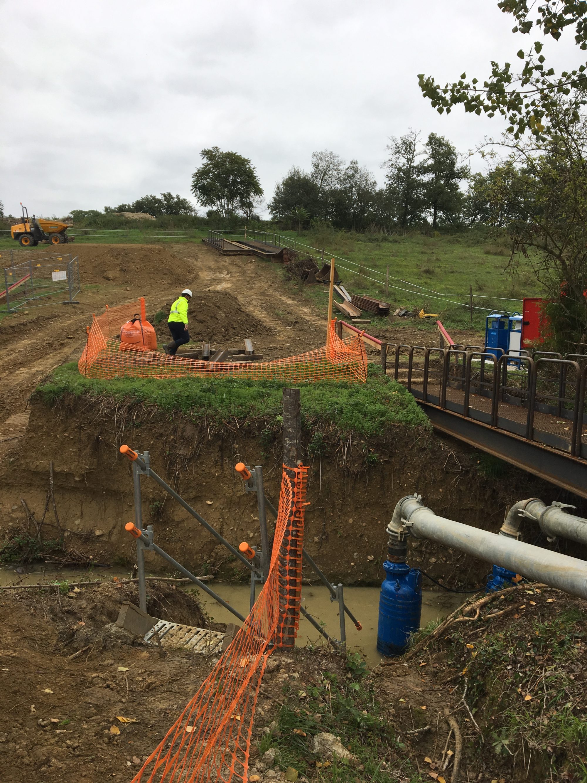 Déviation d’un cours d’eau - Solutions de Pompage